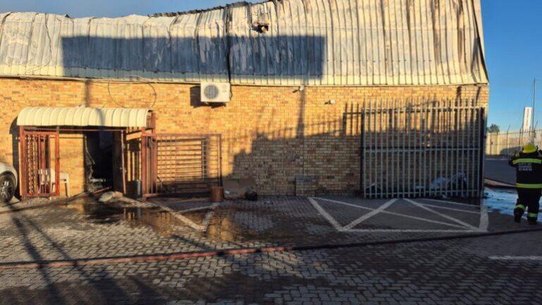 Building fire extinguished at China Square, next to China Mall in Crown ...